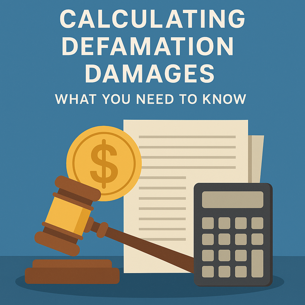 Calculating Defamation Damages: What You Need to Know – Defamation Blog