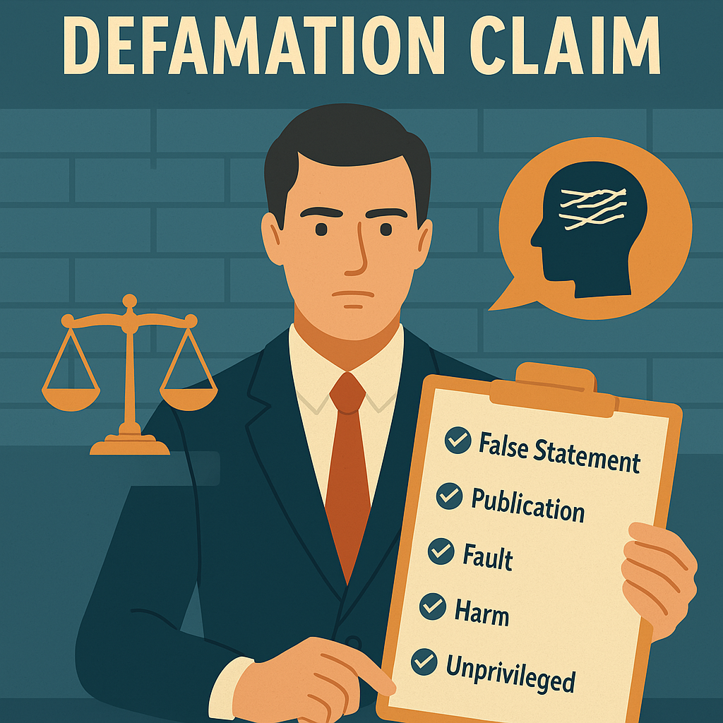 The 5 Essential Elements of a Defamation Claim – Defamation Blog